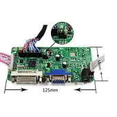 M.RT2281 DVI VGA Input,30Pin LVDS Lcd Controller Board